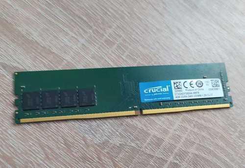 Оперативная память Crucial DDR4, 4гб, 2400мгц