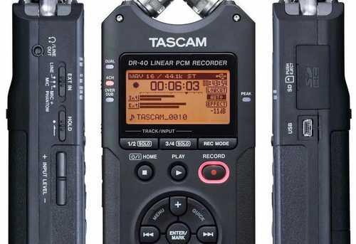 Звуковая карта \ Диктофон tascam DR-40