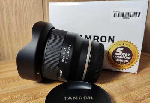 Объектив tamron для sony 20 mm F/2.8
