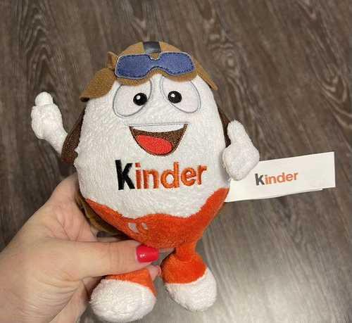 Kinder мягкая игрушка пилот