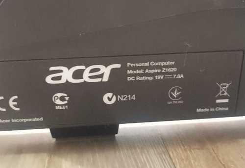 Моноблок acer aspire z1620