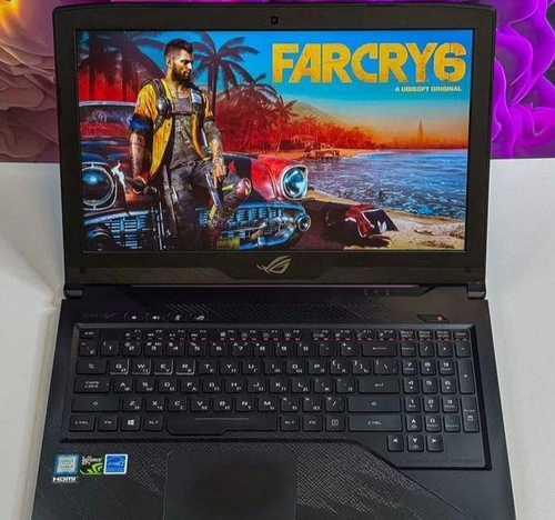 Игровой Asus i5-8300H/GTX1050/SSD/IPS