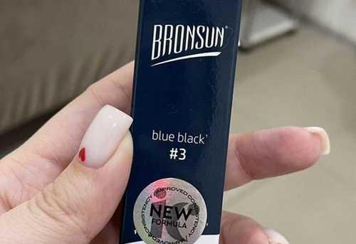 Краска Bronsun #3 иссиня-черный (15мл)