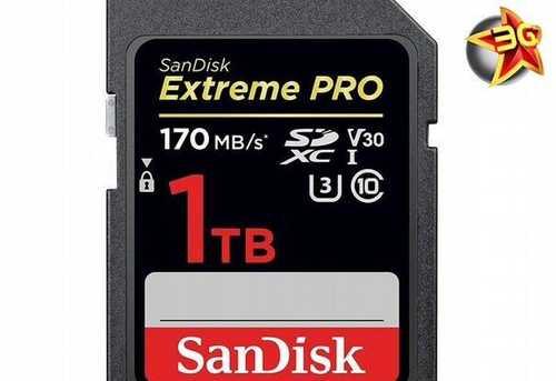 Карта SanDisk Extreme Pro sdxc R170/W90MB/s 1TB