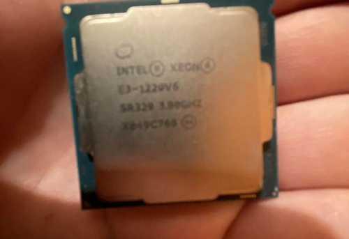 Процессор e3 1220v6