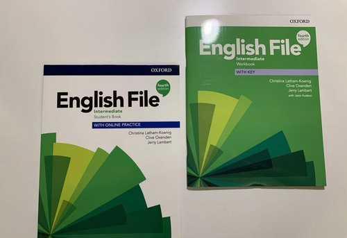 English File 4ed Intermediate, новый комплект