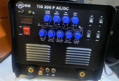 Инвертор сварочный профи TIG 200 P AC/DC