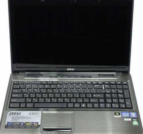 Ноутбук msi cx 61