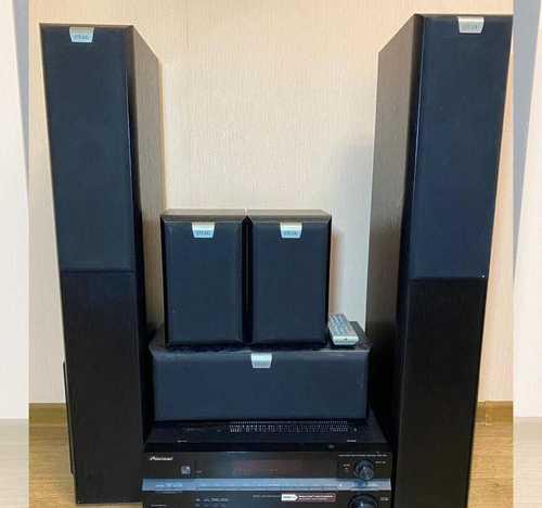 Комплект акустики Ресивер Pioneer VSX-416 Колонки