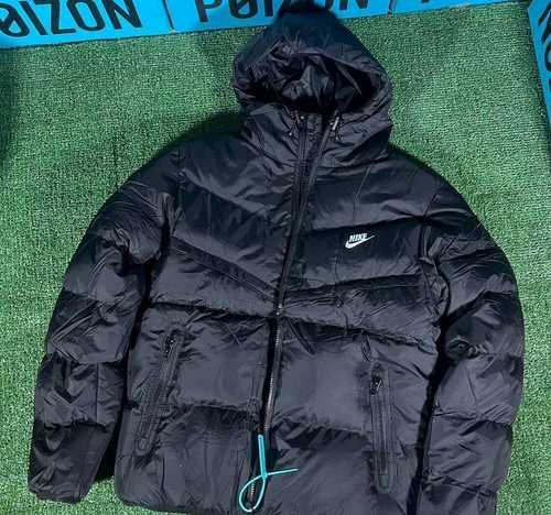 Пуховик Nike Storm-Fit Черный оригинал (poizon)