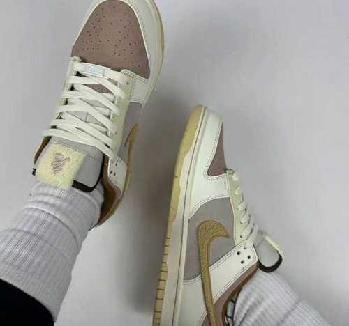 Kpoccoвки Nike Dunk Low Retro PRM Year Of The Rabbit Mocha