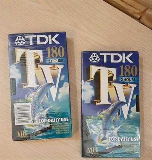 Видео кассеты TDK 180 новые