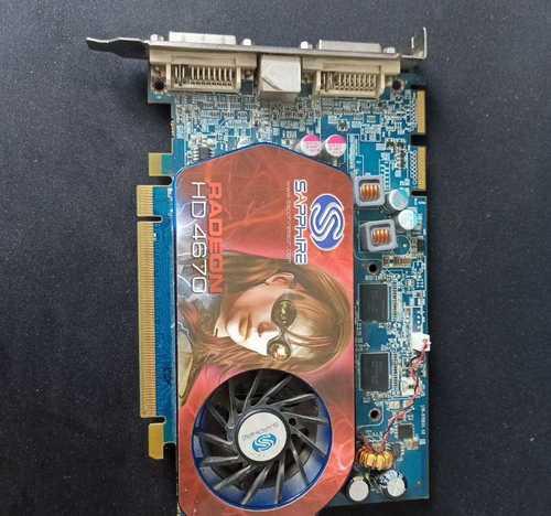 Видеокарта radeon hd 4670 1gb