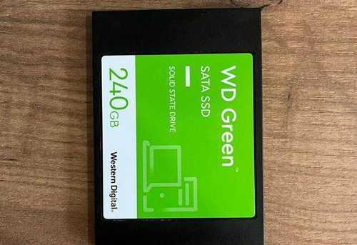 SSD накопитель WD Green WDS240G3G0A 240гб, 2.5", S