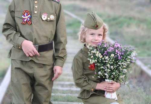 Прокат детской военной формы