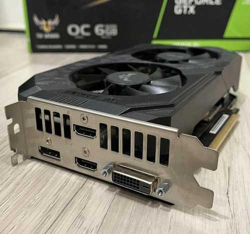 Игровая видеокарта GTX 1660 Ti asus