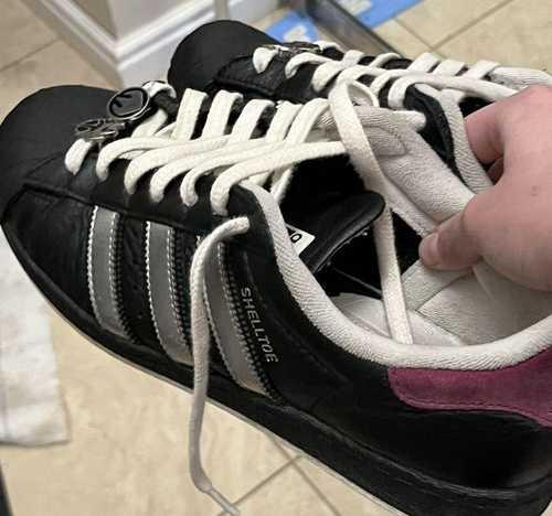 Adidas superstar черные