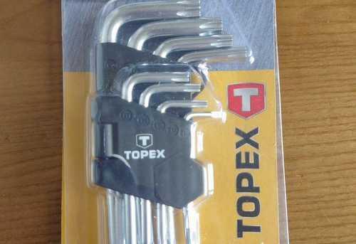 Набор ключей Torx(звёздочка) от т10 до т50 без т15
