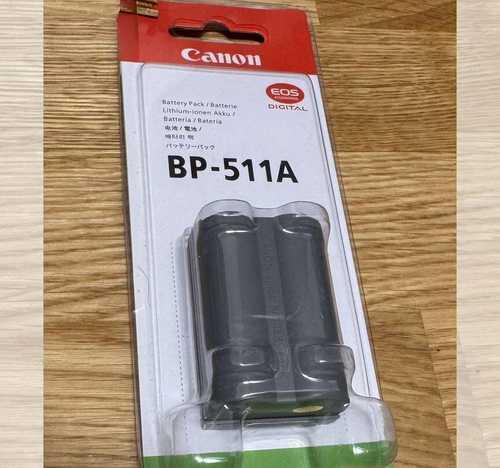 Аккумулятор Canon BP-511 A новый в упаковке