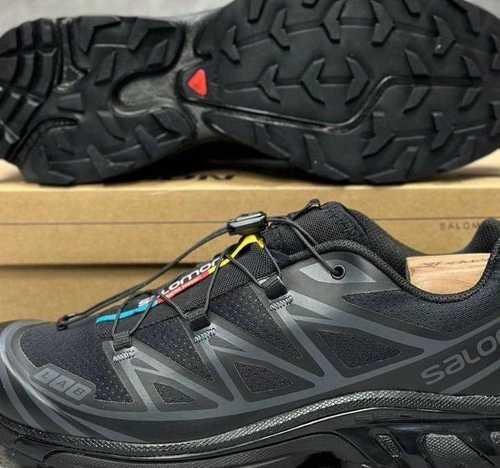 Кроссовки salomon xt 6 lab черные