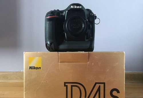 Nikon D4s body (пробег 115 тыс.кадров)
