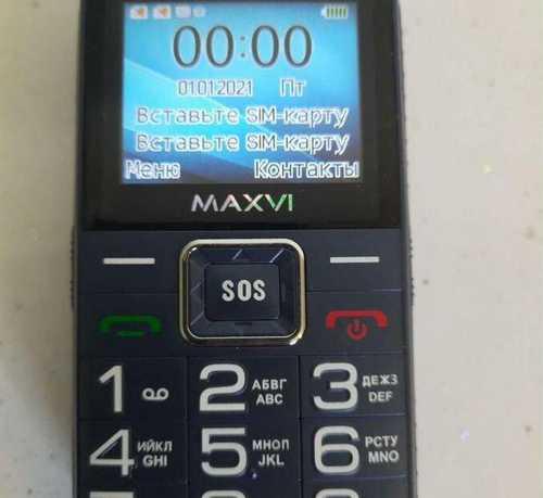 Телефон maxvi B5 (бабушкафон)
