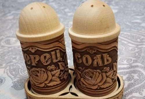 Солонки из бересты