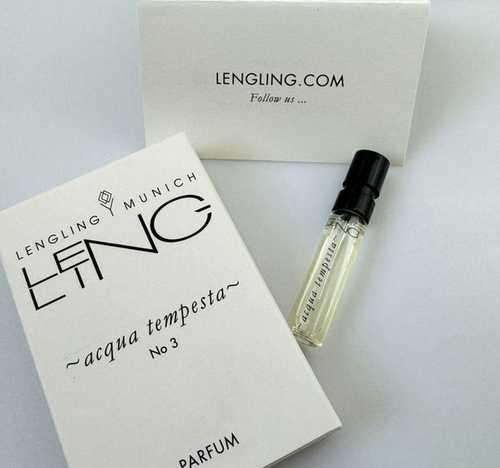 Пробники духов Lengling Munich Acqua Tempesta No.3 (U) 1,5ml