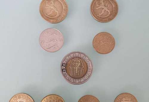 Монеты разных иностранных государств