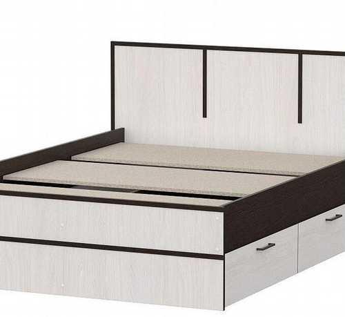 Кровать новая двуспальная с ящиками "Карелия"