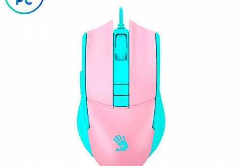 Мышь A4Tech Bloody L65 Max Pink/Blue