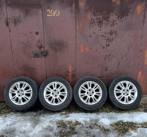 Диски opel Corsa D R16 на летней резине mishlein