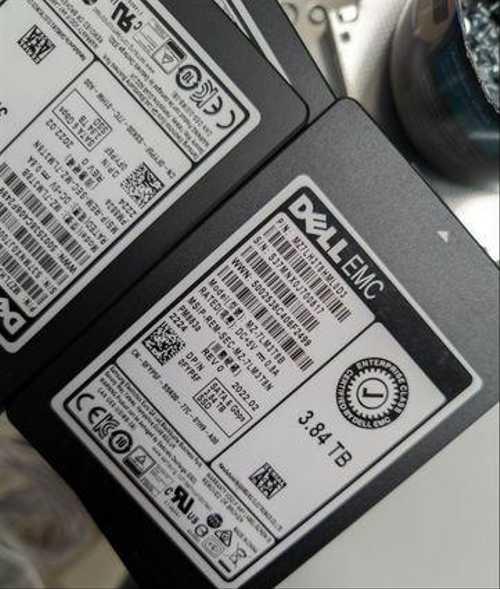 SSD Dell 3.84TB SATA Read Intensive NEW