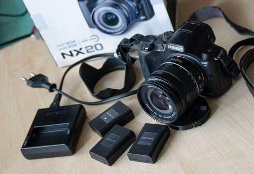 Беззеркальный фотоаппарат Samsung NX20