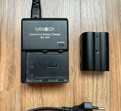 Аккумулятор + зарядное Minolta