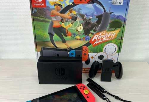 Игровая приставка Nintendo Switch+Ring Fit (Yoga C