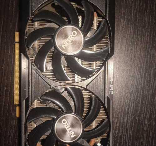 Видеокарта r7 370 4gb(2gb)