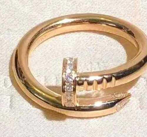 Кольцо Cartier Гвоздь золото 0,22ct