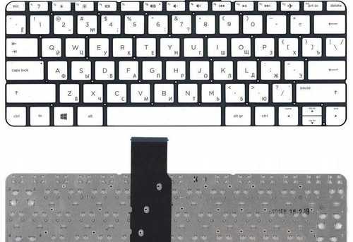 Клавиатура для HP Stream X360 11-p белая без рамки