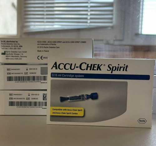 Аккучек Accu-chek spirit картриджы просрочка