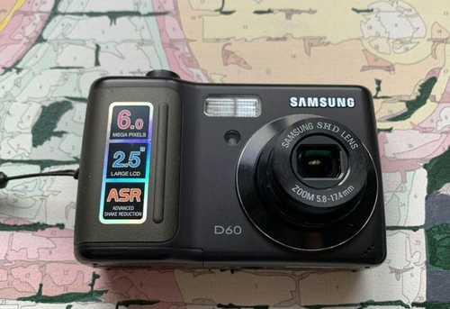 Samsung D60 цифровой фотоаппарат