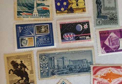 Почтовые марки СССР и зарубежные