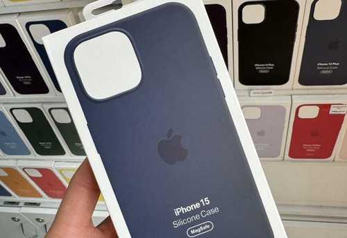 MagSafe Apple Silicone Case для iPhone 15