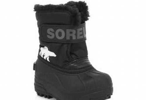 Детские ботинки Snow Commander Sorel, черный
