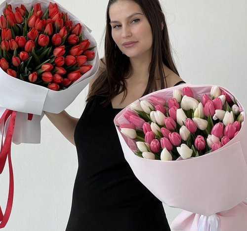 Тюльпаны цветы на 8 марта