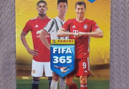 126 разных стикеров по коллекции panini FIFA 365: