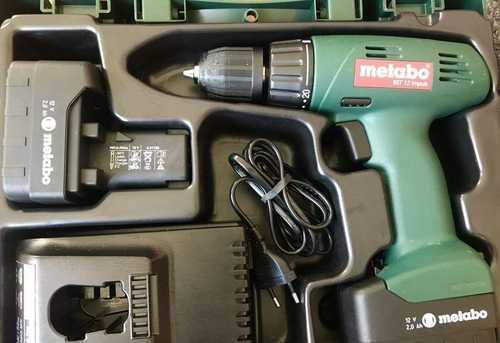 Дрель шуруповёрт metabo bst 12 impulse