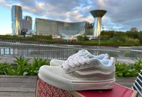 Обувь Ботинки Кроссовки vans OLD school дутые rose