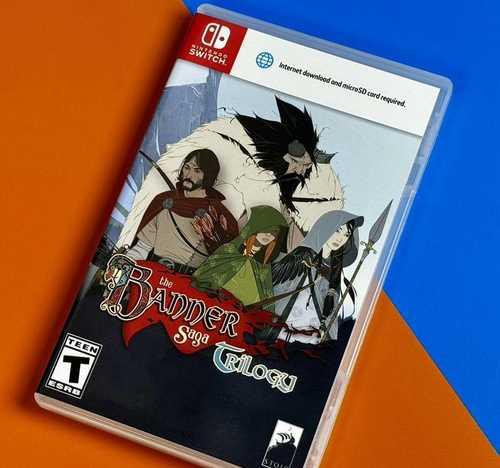 The Banner Saga Trilogy картридж, Nintendo Switch