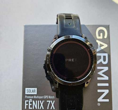 Garmin fenix 7x solar